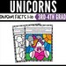 Unicorns Division Color by Number Worksheets | 3rd Grade Division Math ...