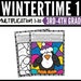 Multiplication Color by Number Worksheets for Winter in 3rd Grade and ...