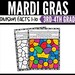 Mardi Gras Division Color by Number Worksheets for 3rd-grade and 4th ...