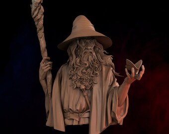 Gandalf Model Stl - Etsy