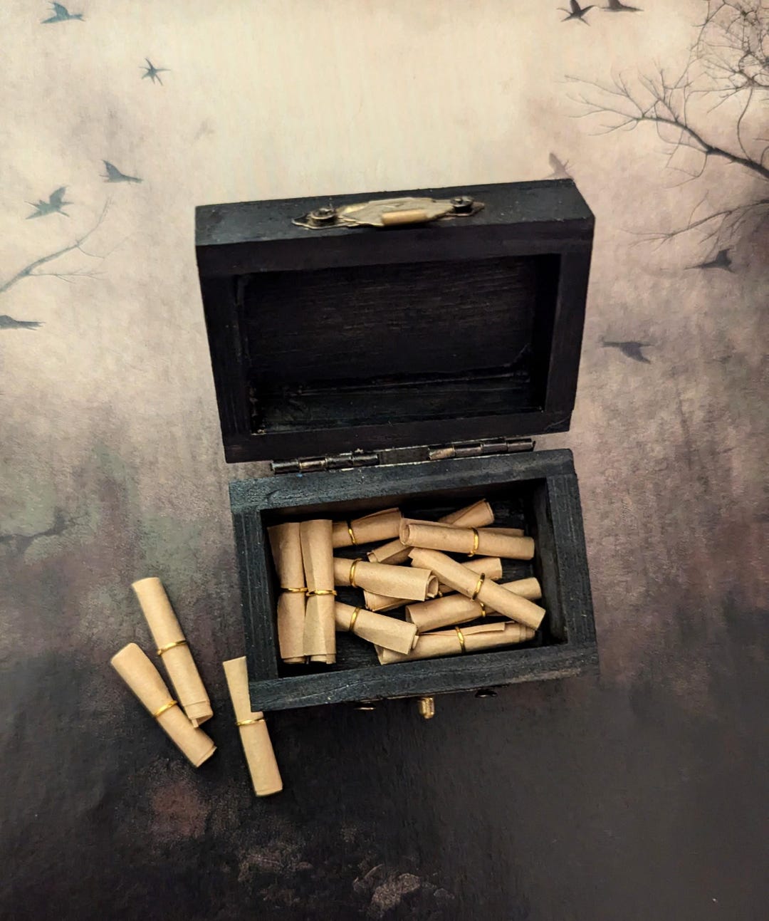 Mini Scroll Paper for Intentions and Mini Box - Etsy
