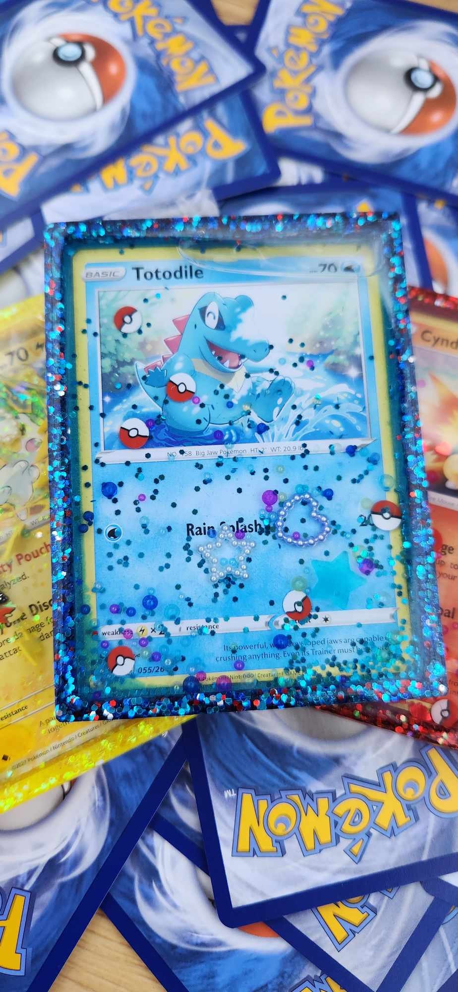 Trading Card Shaker Custom Pokemon - Etsy