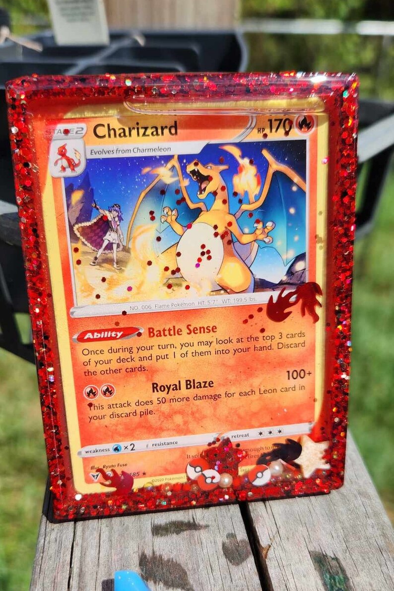 Trading Card Shaker Custom Pokemon - Etsy
