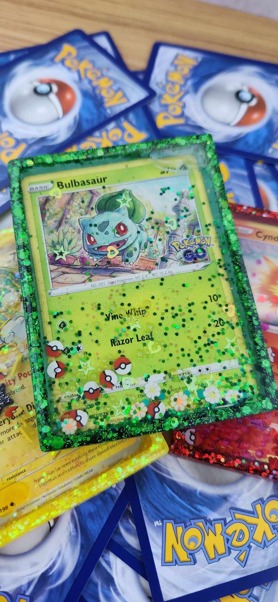 Trading Card Shaker Custom Pokemon - Etsy
