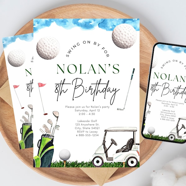 Golf Themed Party - Etsy
