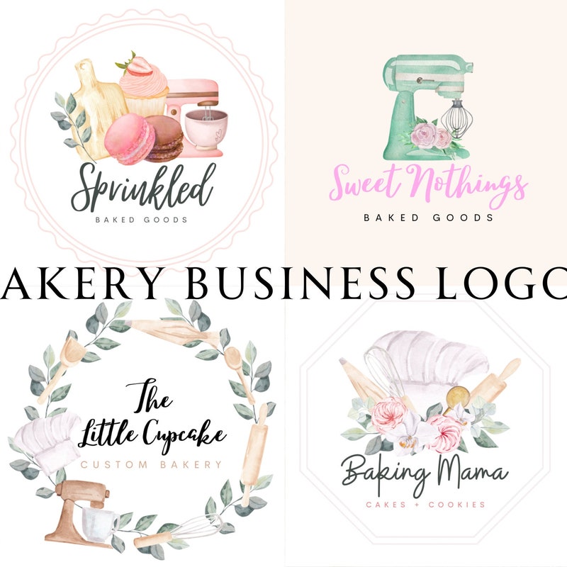 Custom Bakery Logo - Etsy