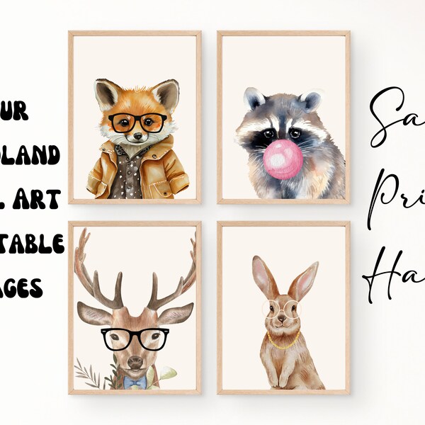 Hipster Woodland - Etsy