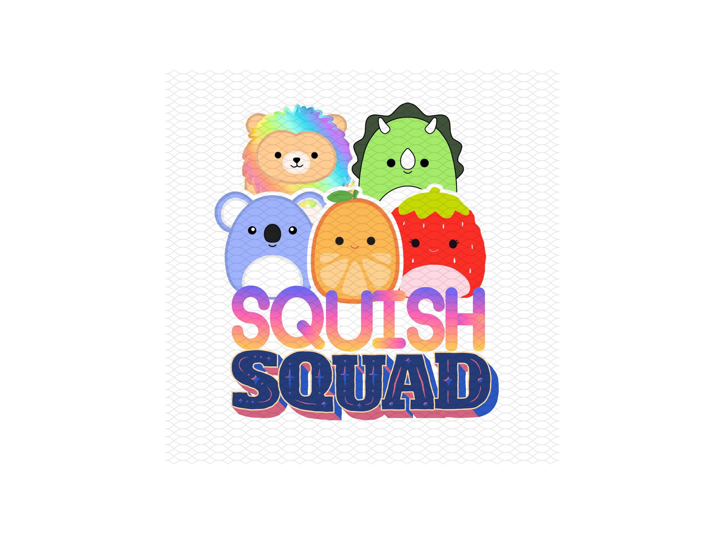 Squish Squad PNG SVG Sublimation Digital Download - Etsy Ireland
