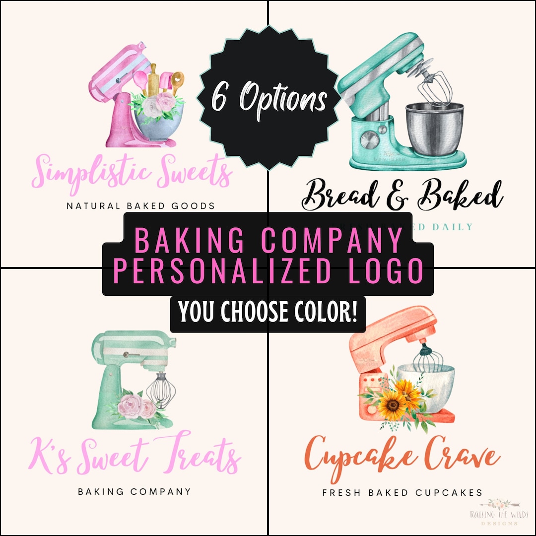 LOGO, Baking Logo, Personalized Logo for Baking Business, Baking ...
