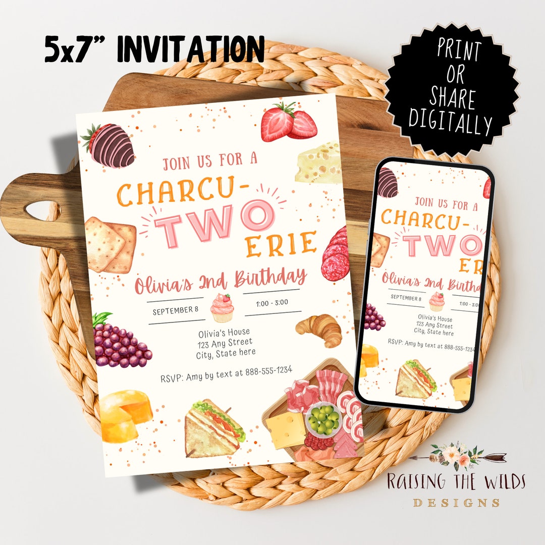 Charcuterie Invitation | Digital Invite, Download Digital Invite ...