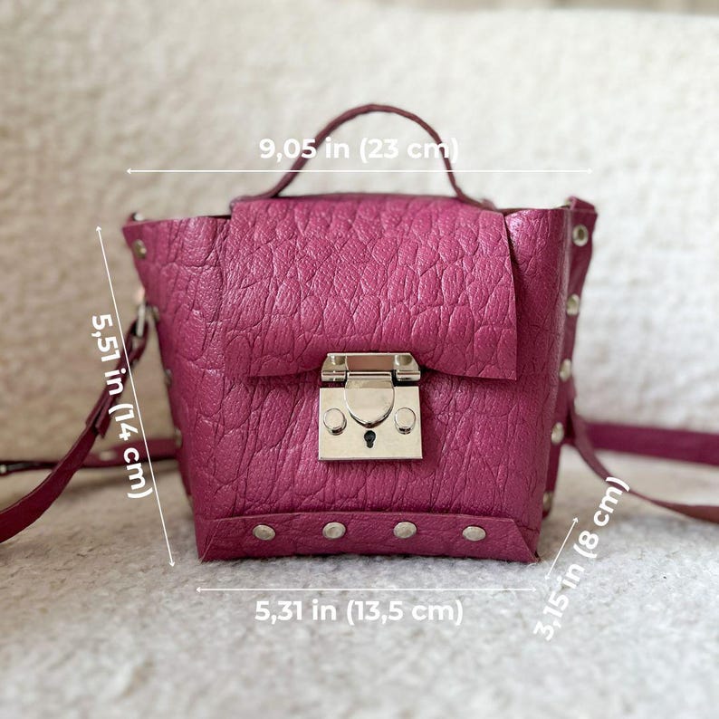 Custom Modern Colorful Dust Fuchsia Pink Designer Midi Crocodile ...