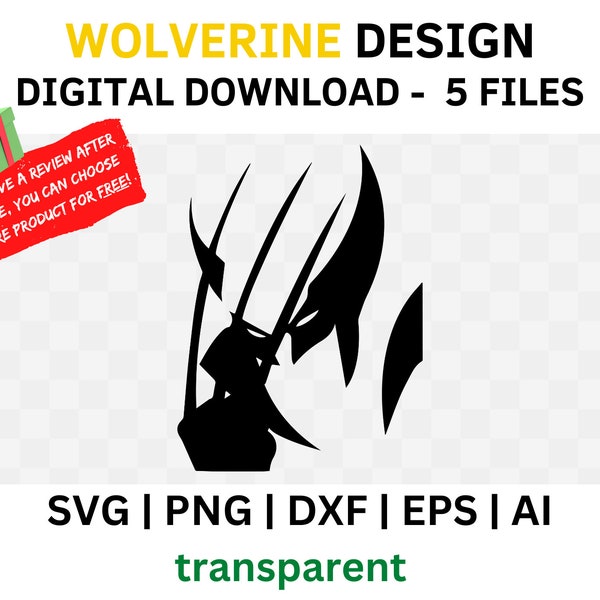 Logan Wolverine Svg - Etsy