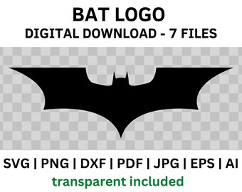 Batarang Svg - Etsy Canada