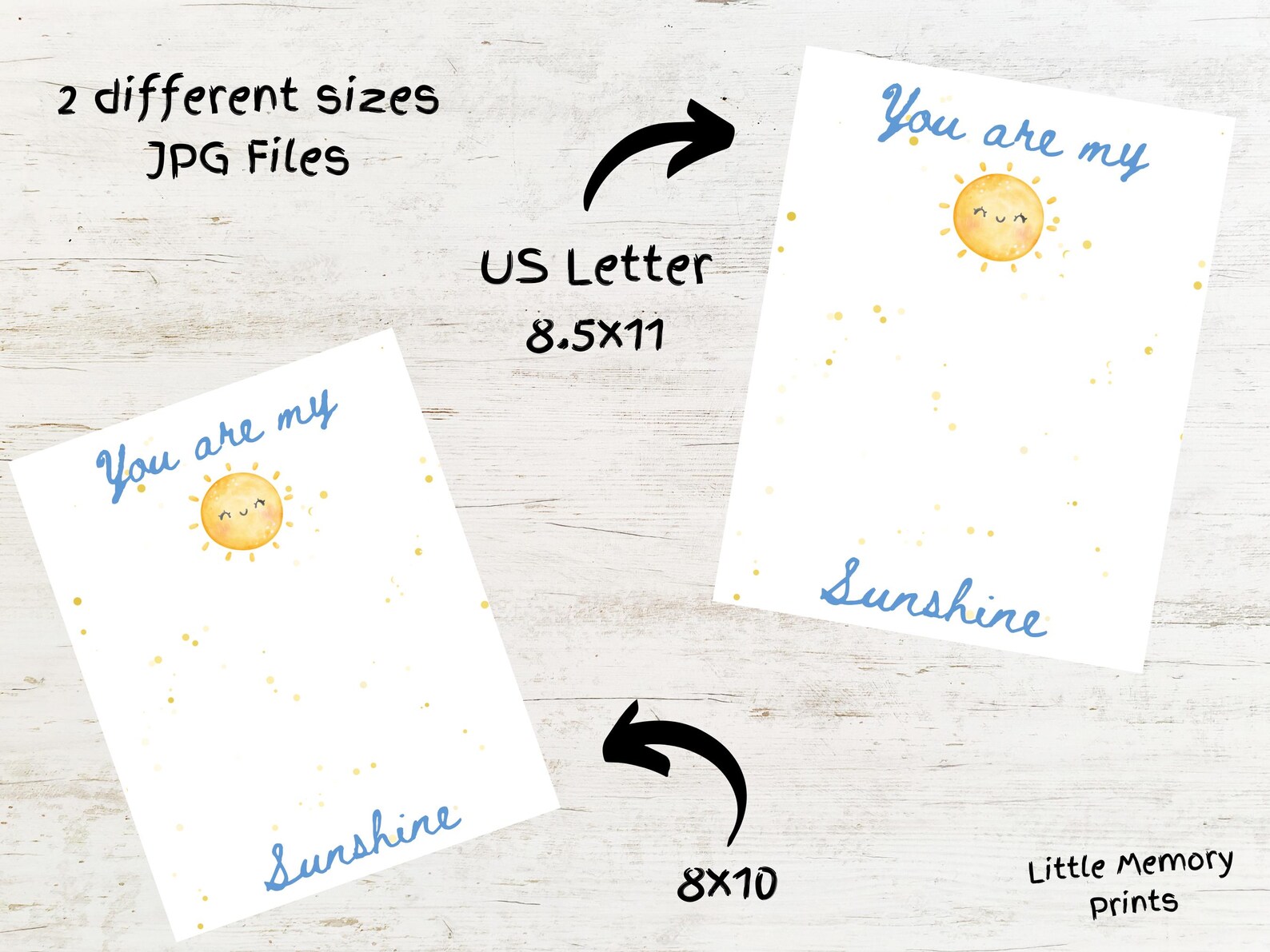You Are My Sunshine Baby Footprint Craft - Toddler Handprint Art ...