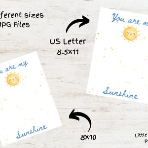 You Are My Sunshine Baby Footprint Craft - Toddler Handprint Art ...