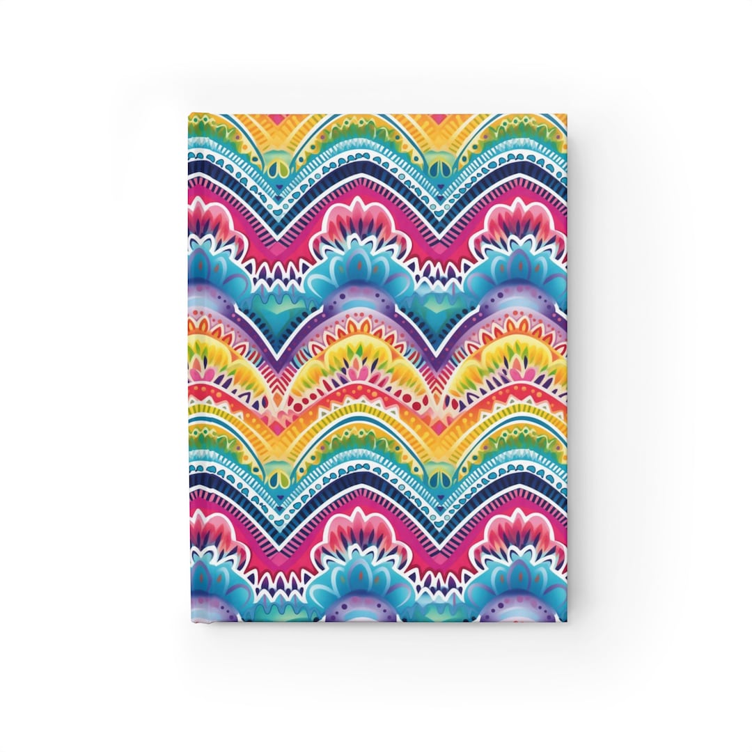 Bright Boho Rainbow Sketchbook for Drawing or Journaling - Etsy