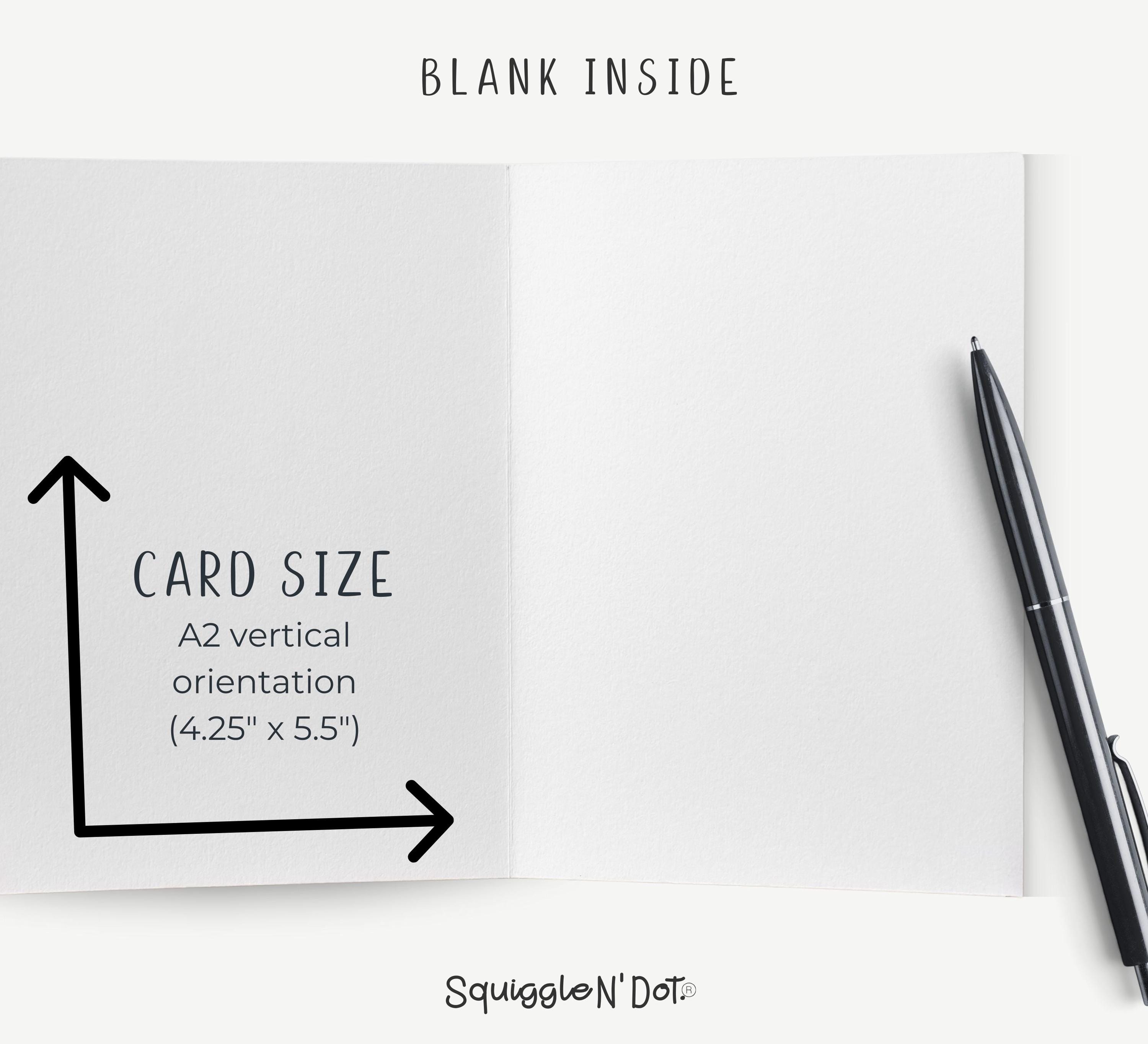 Cappy Birthday Card – Cute Capybara Greeting Card With Cupcake | Funny ...