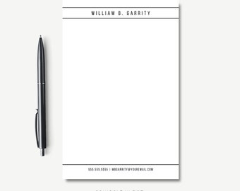 Personalized Notepad With Name / Small Notepad With Script Name ...