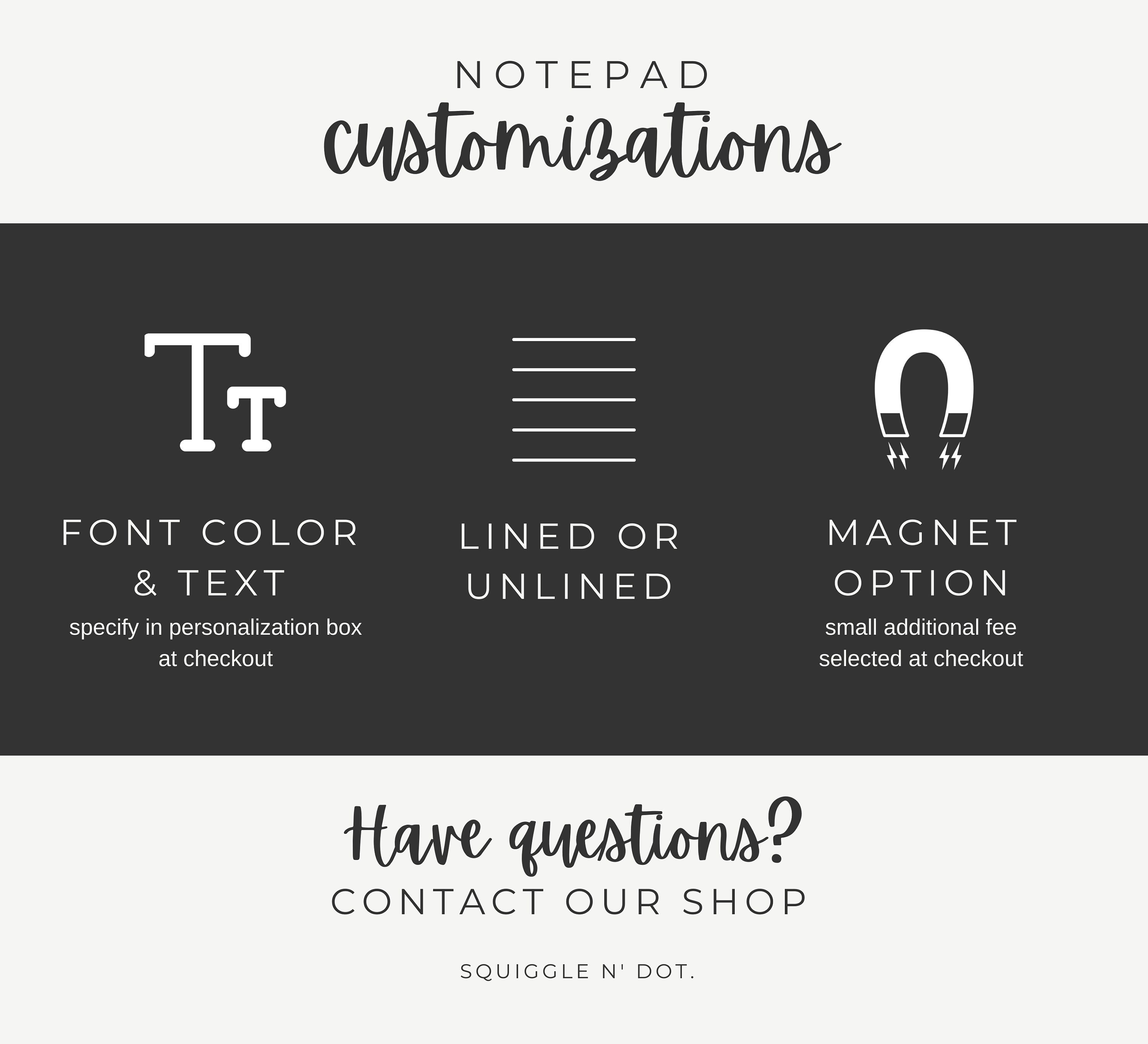 From the Mom of Personalized Notepad for Parents With Watercolor Floral ...