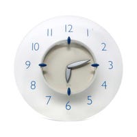 Vintage and Rare Daniel David Collection Quartz Table Clock Red Mini ...