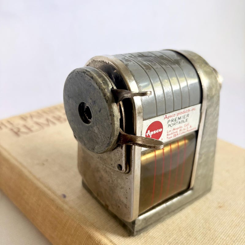 Antique Pencil Sharpener - Etsy