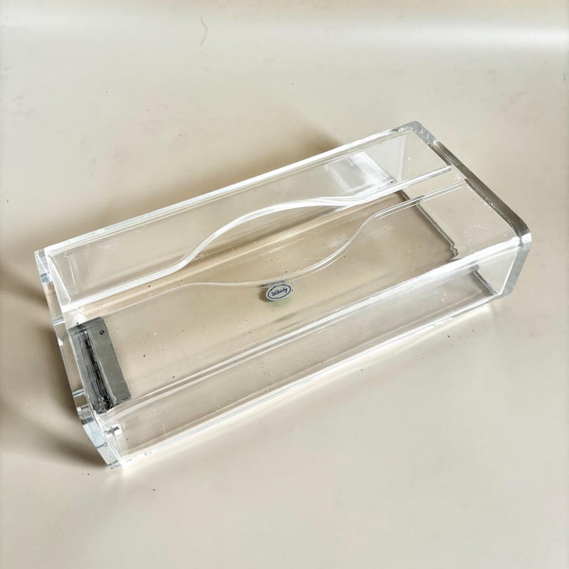 Lucite Bathroom Accessories - Etsy