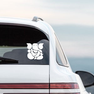 Ganesh Decal Sticker | for Car Rear View Mirror | House Entrance ...