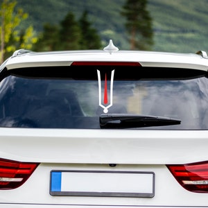 Lord Rama Tilak Two Layer Car Decal Sticker Hindu Gods - Etsy