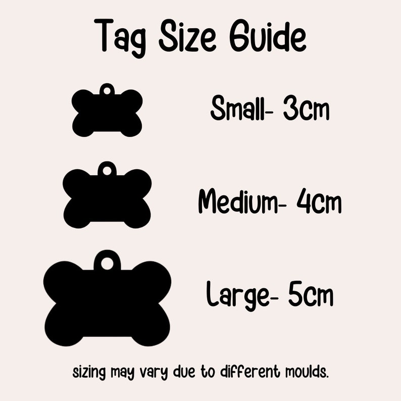 Custom Resin Dog Tag, Design Your Own Dog Tag, Custom Pet ID Tag, Puppy ...