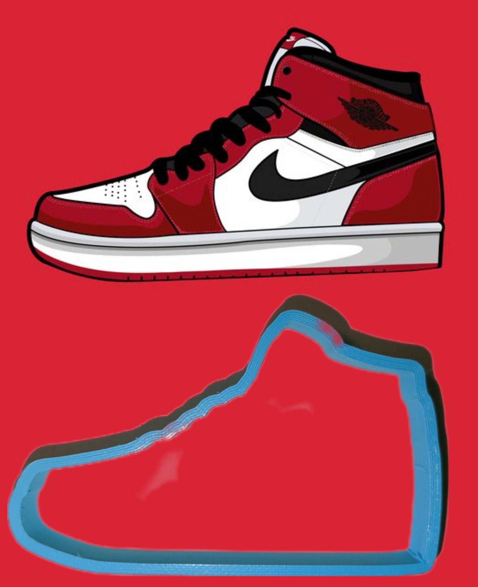 JORDAN 1 Cookie Cutter - Etsy