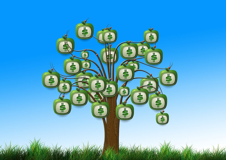 Lucky Money Tree - Etsy