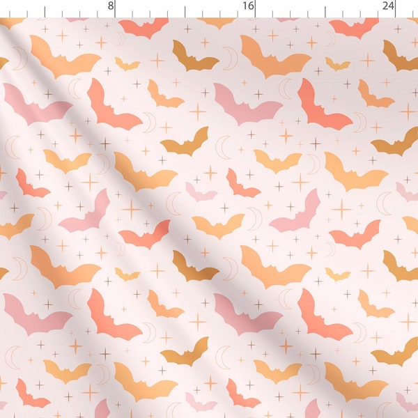 Pink Halloween Fabric by the Yard - Etsy