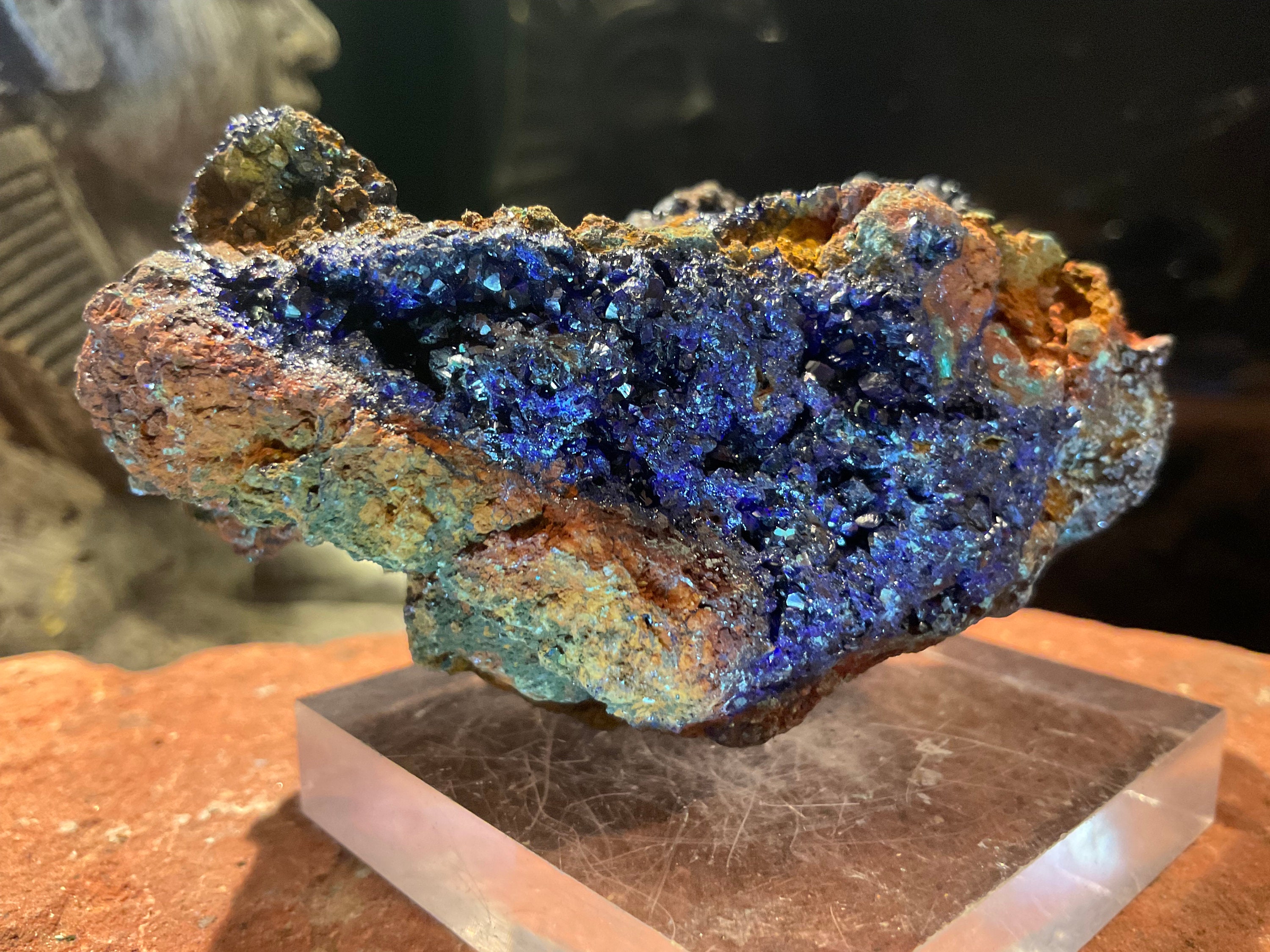 Azurite Specimen,extremely Sparkling Blue Azurite, High Grade Azurite ...