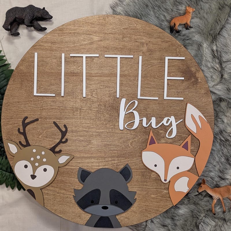Woodland Sign - Etsy