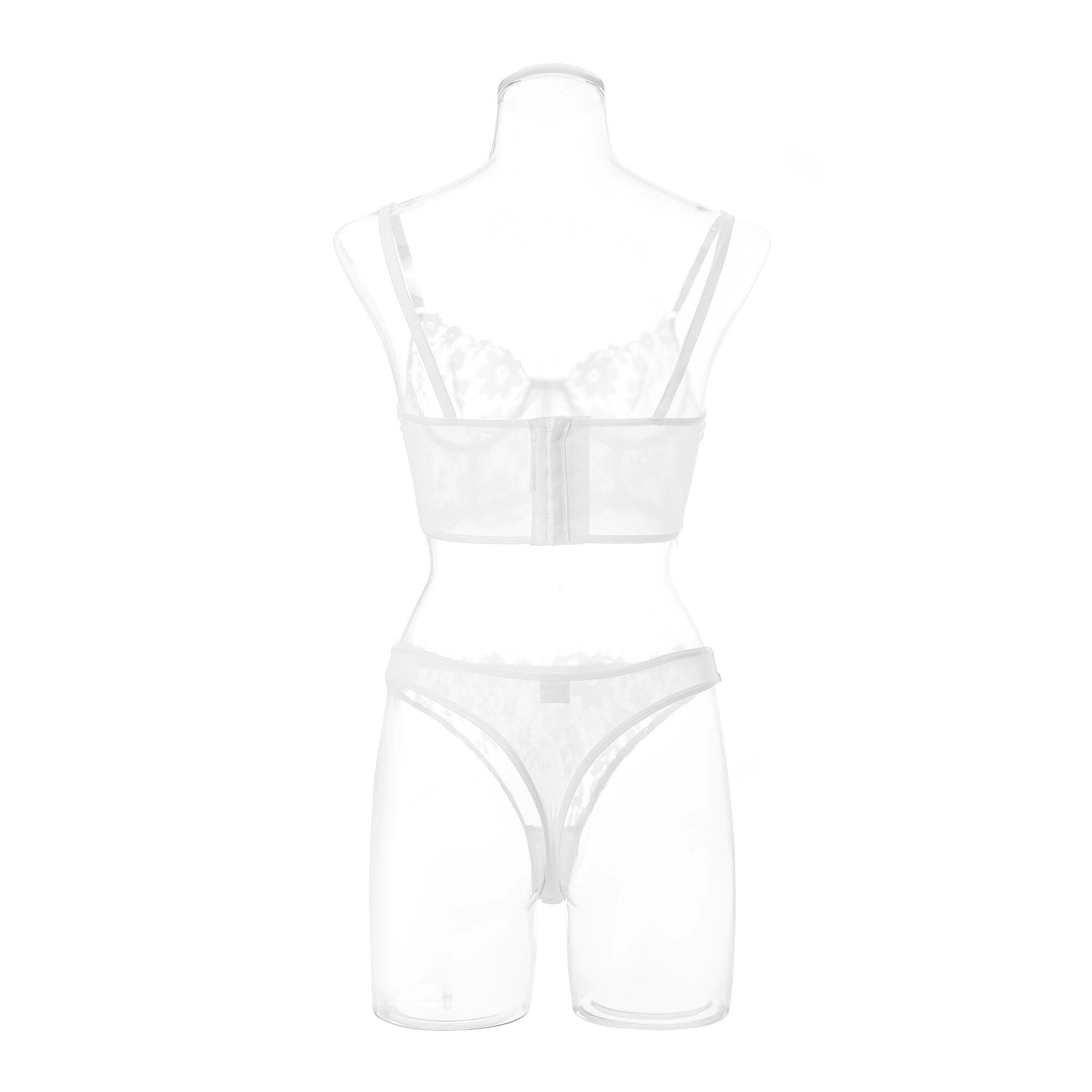 Erotic White Lace Lingerie Set Sexy Lingerie Etsy Australia
