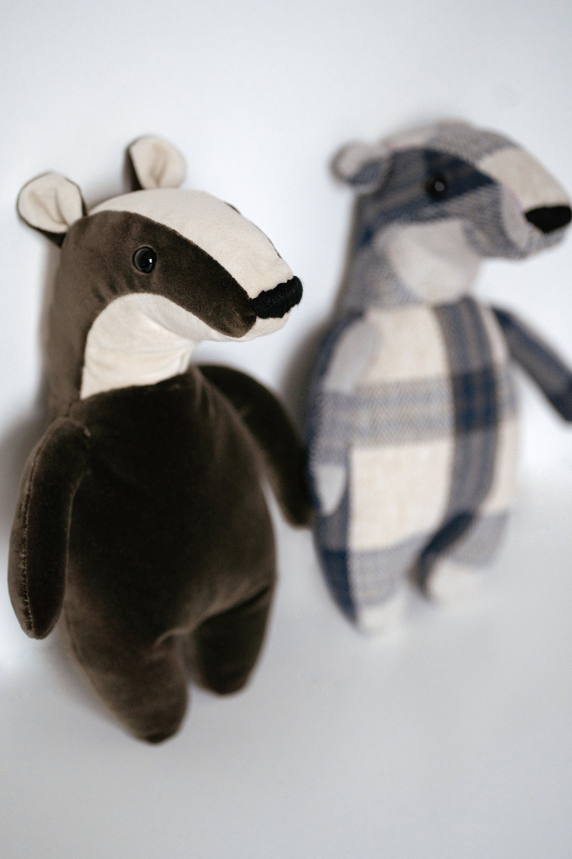 Rowan the Badger Soft Toy PDF Sewing Pattern & Tutorial With Pictures ...