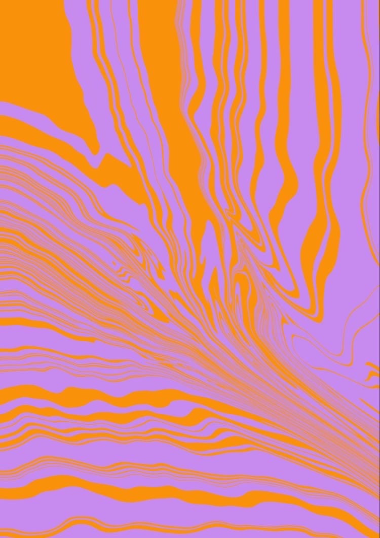 Wallpaper Digital Download eternal Orange - Etsy