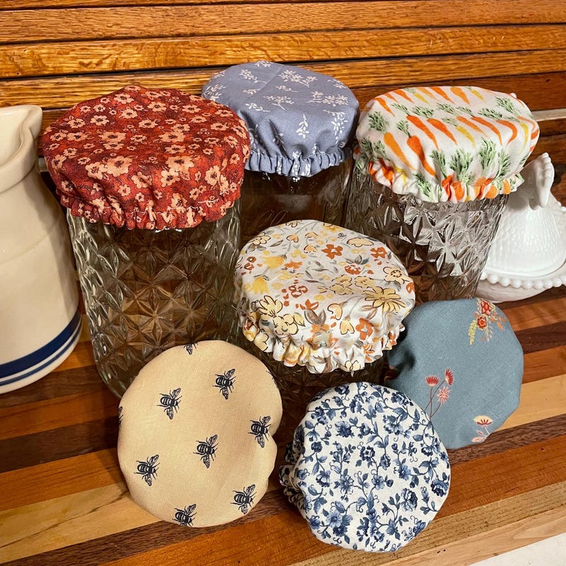Canning Jar Cover - Etsy