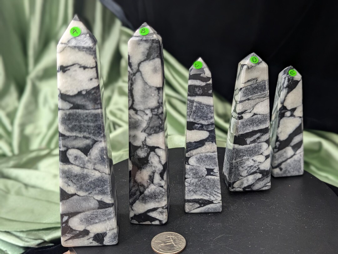 Shell Jasper Tower ~ Shell Jasper Obelisk ~ Shell Jasper Crystal ...
