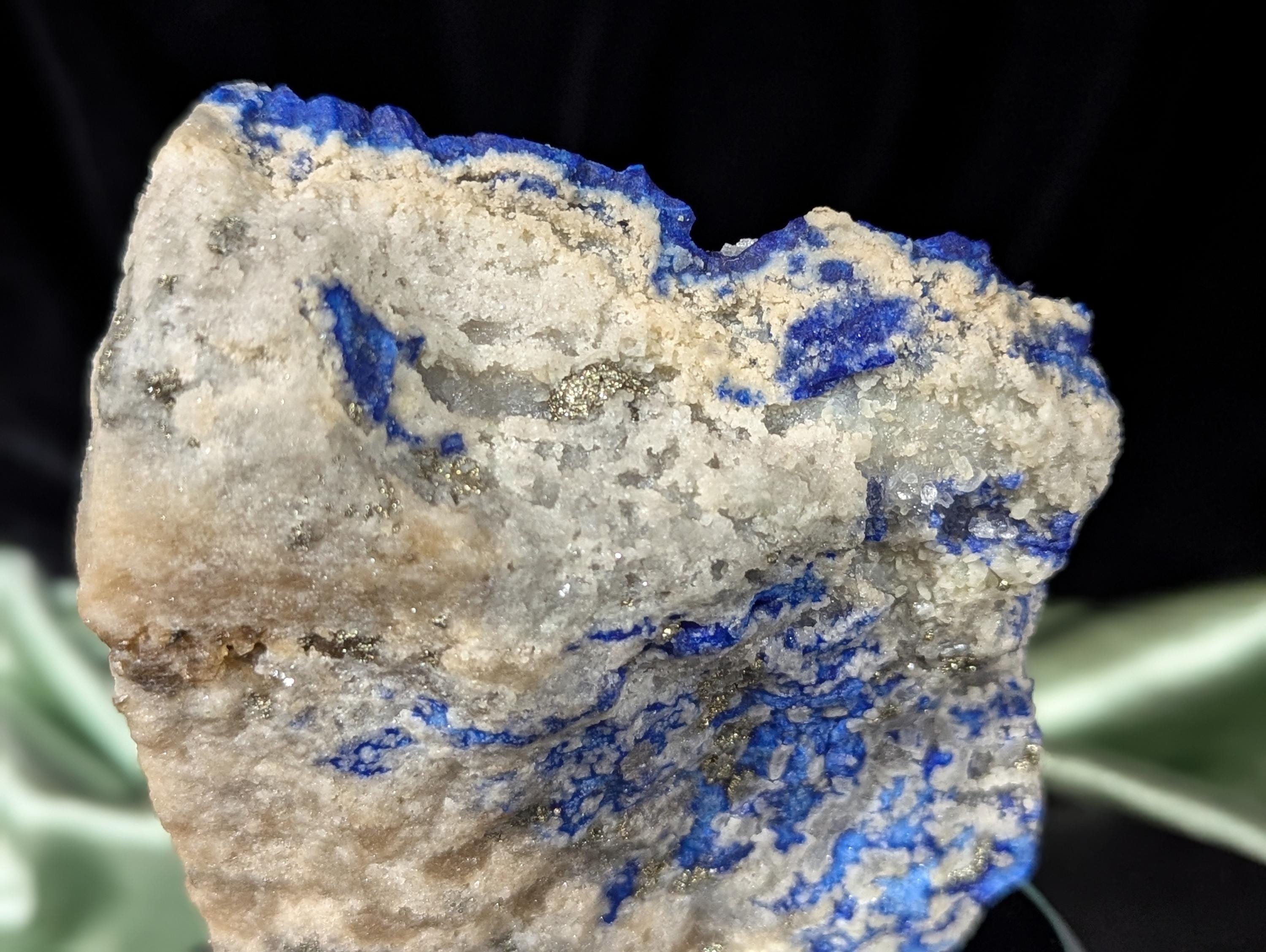 Large Natural Lazurite on Matrix Specimen ~ UV Reactive ~ Blue Lazurite ...