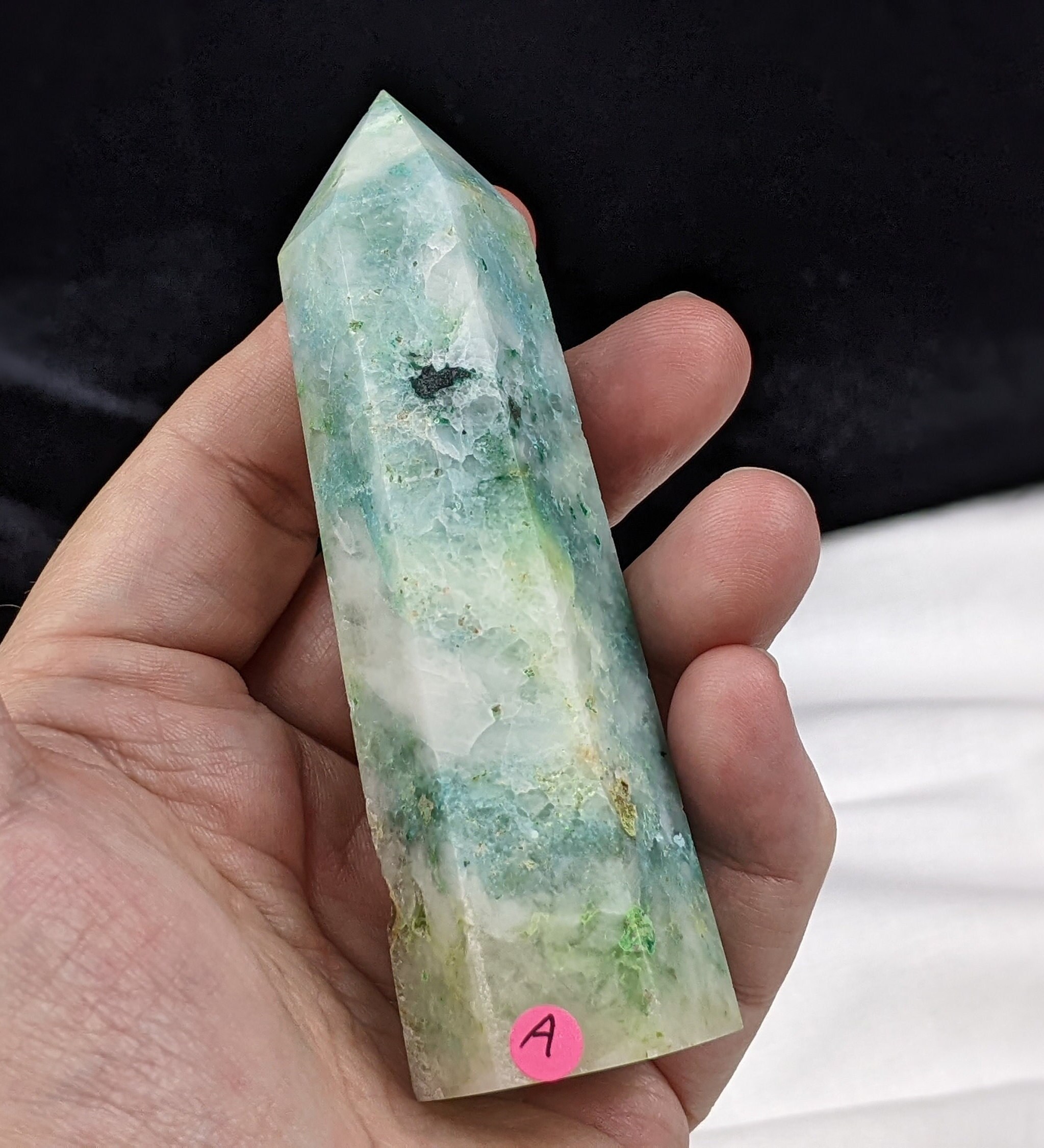 Phoenix Stone Tower Fynchenite Tower Calming Crystal - Etsy