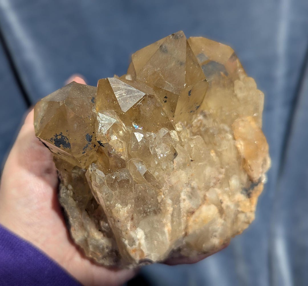 Citrine Cluster From the Congo ~ Kundalini Natural Citrine ~ Natural ...
