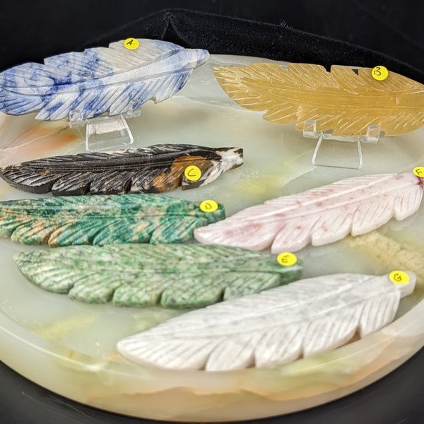 Crystal Feather - Etsy