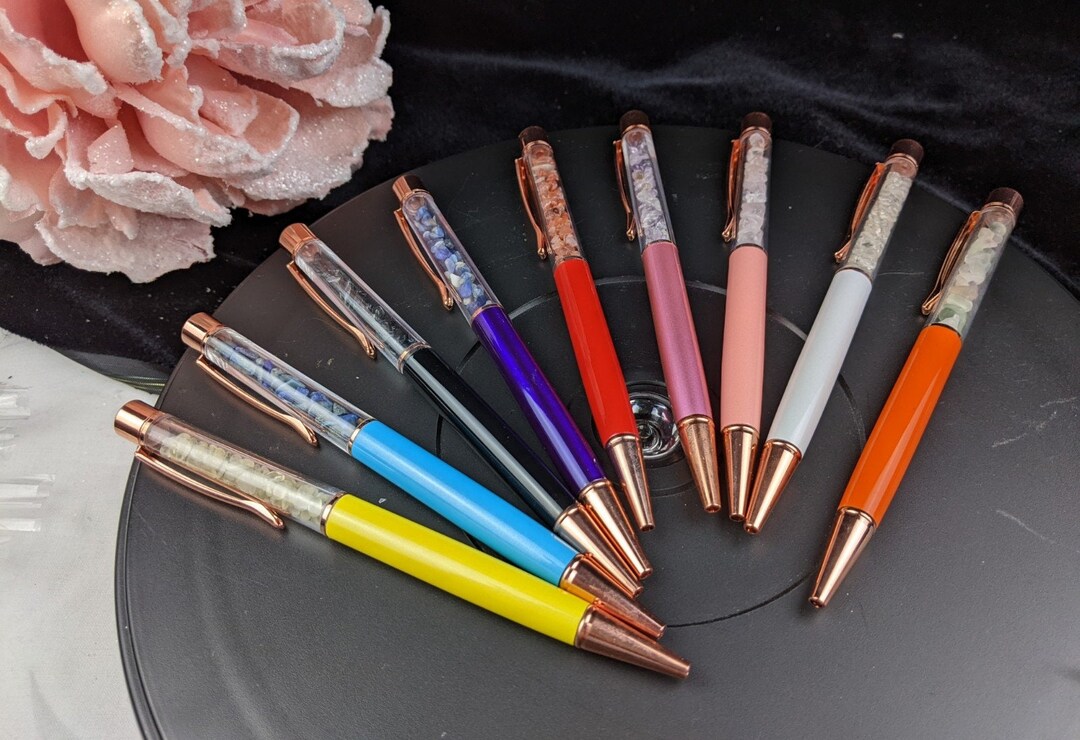 Crystal Chip Ballpoint Pens ~ Great Stocking Stuffer! ~ Crystal ...