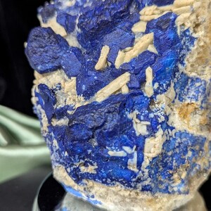 Large Natural Lazurite on Matrix Specimen ~ UV Reactive ~ Blue Lazurite ...