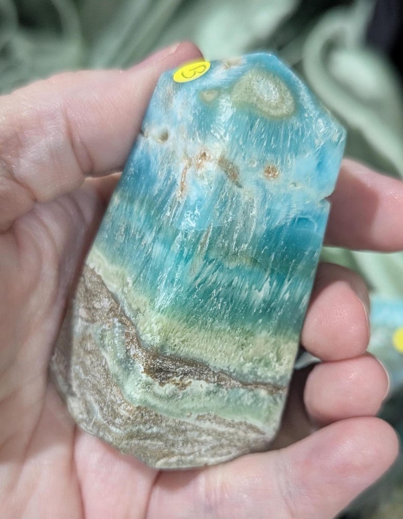 Blue Aragonite Smithsonite Towers ~ AAA Quality Aragonite Towers ~ Blue ...
