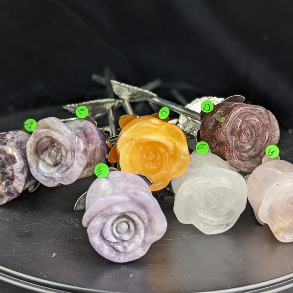 Clear Crystal Stems - Etsy