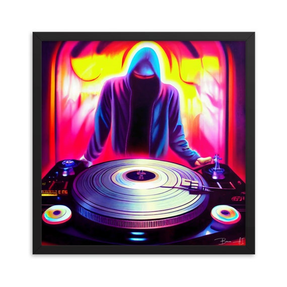 Dj Turntable Art