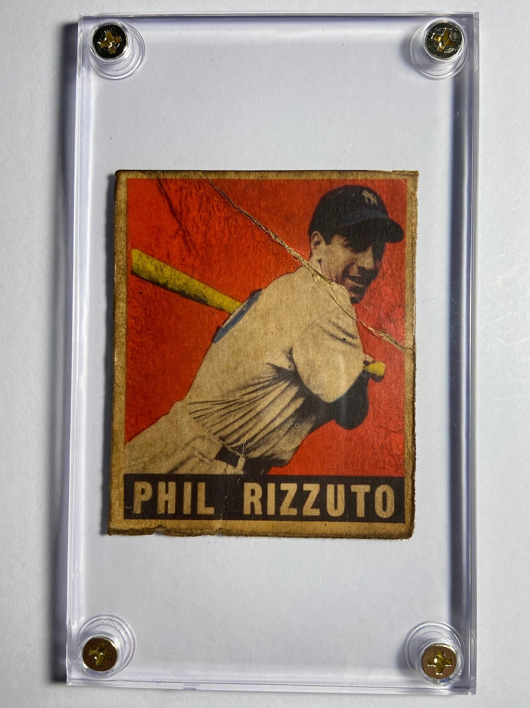 Phil Rizzuto Baseball Card - Etsy Canada