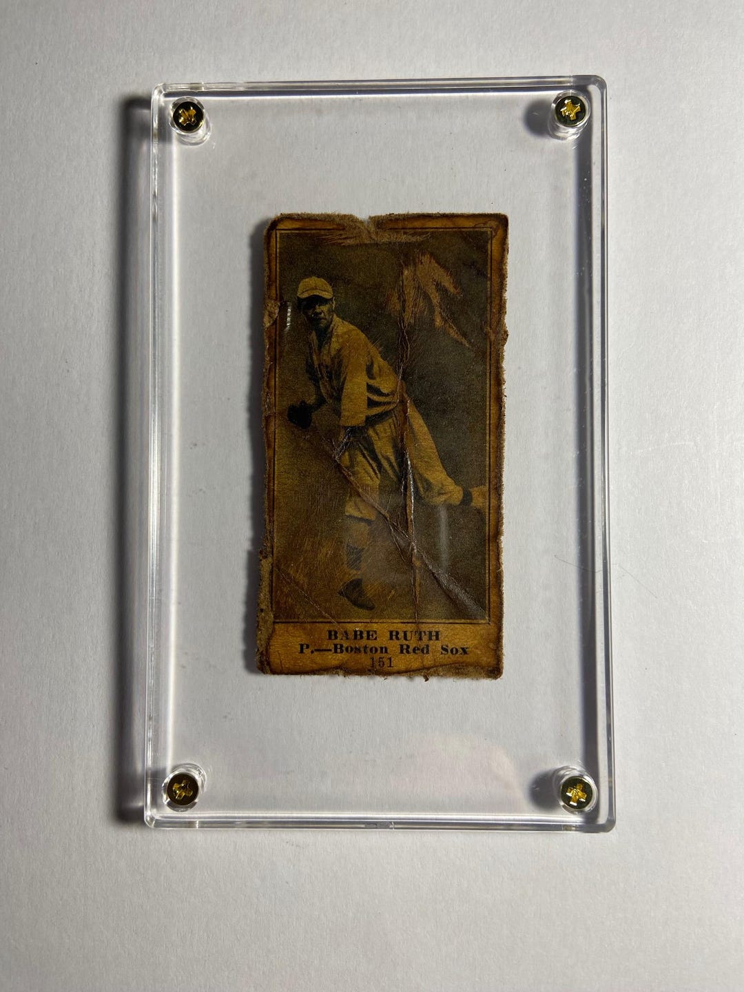 Ruth "the Bambino" and "the Sultan of Swat" - Babe Ruth - Baseball Card ...